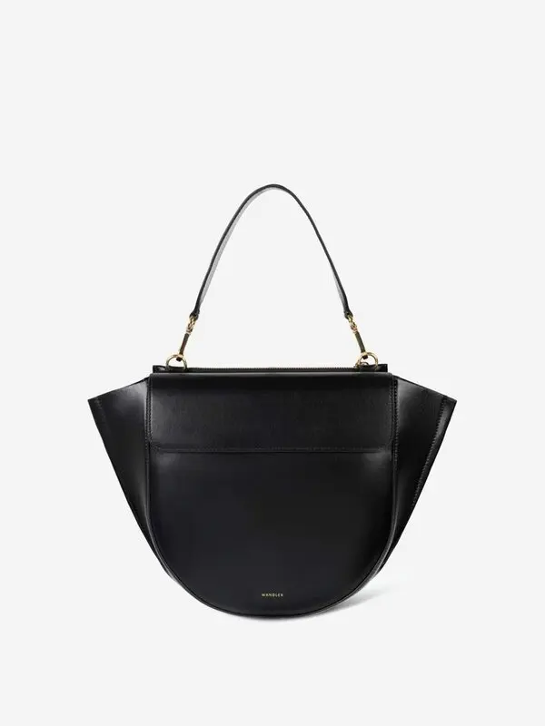 WANDLER Hydrangea Handbag - Black