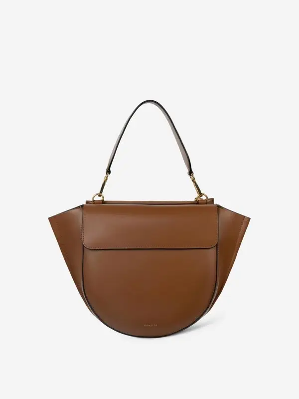 WANDLER Hydrangea Handbag - Brown