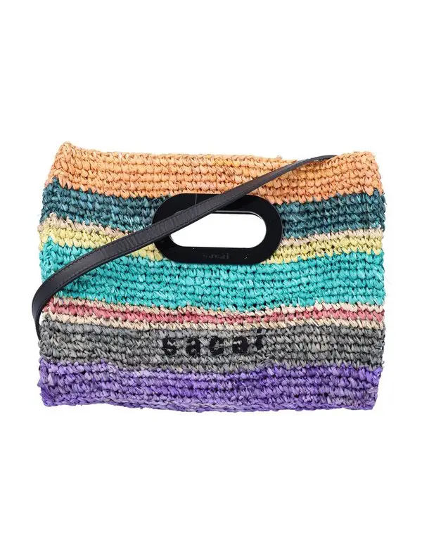 Sacai Raffia Mini Bag