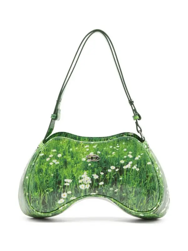 Diesel Play Shoulder Bag - Green