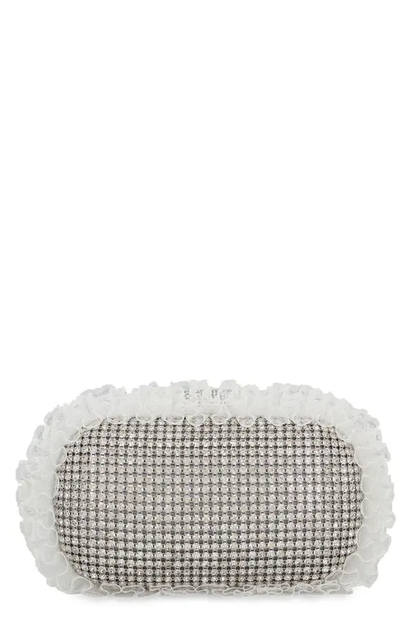 SELF-PORTRAIT X Christopher Kane Rhinestone Clutch