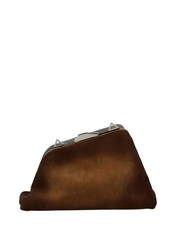 Attico Day Off' Shoulder Bag - Olive Brown