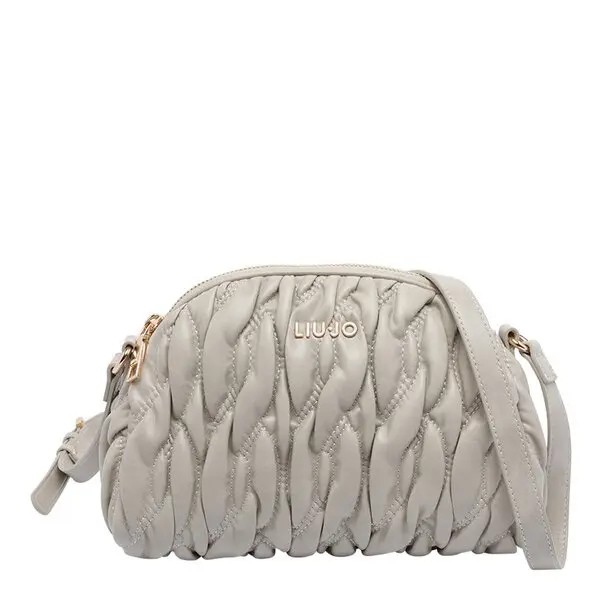 Liu Jo Medium Logo Crossbody Bag - Marmo