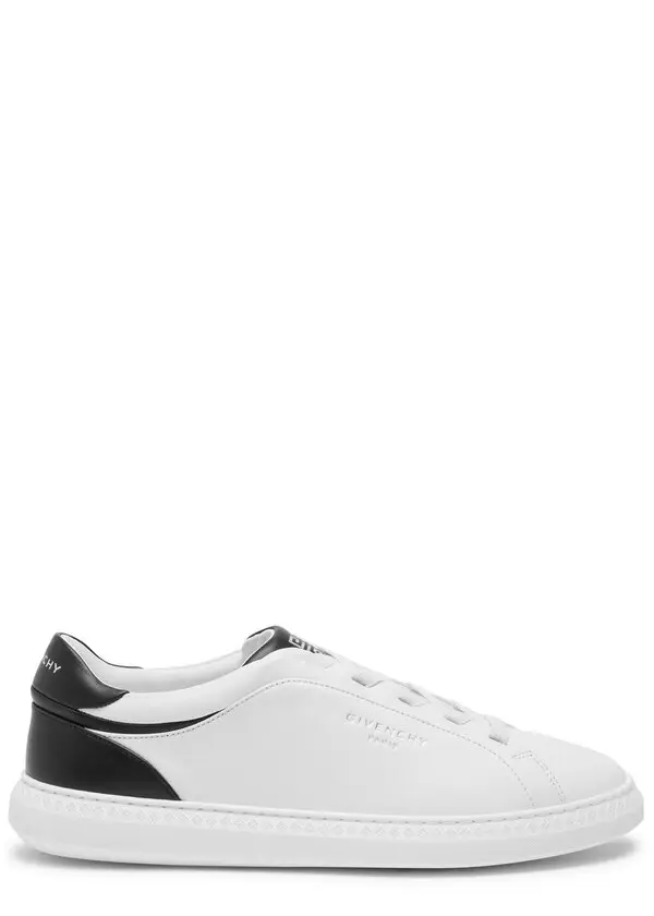 Givenchy Panelled Leather Sneakers