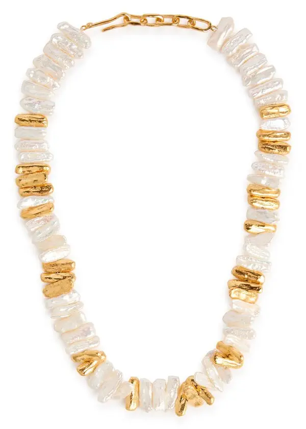 Joanna Laura Constantine Cultured Necklace - Gold