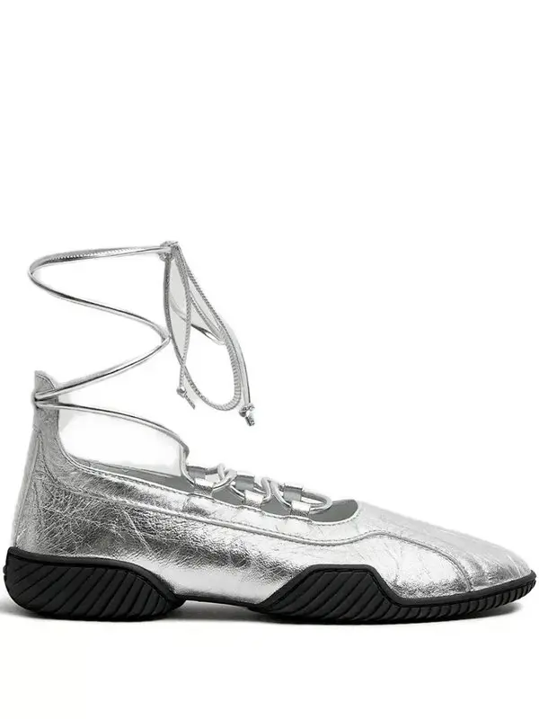 MIISTA Averie Ballet Flats - Silver