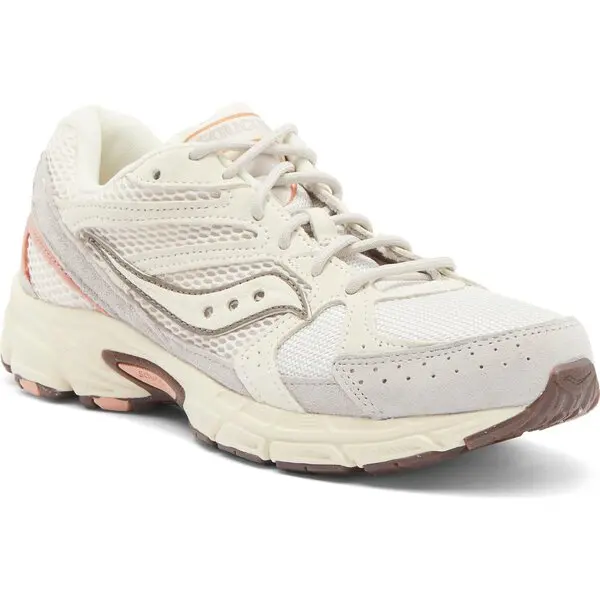 Saucony Ride Millennium Sneaker - Dove/ Sand- Crafted Capsule