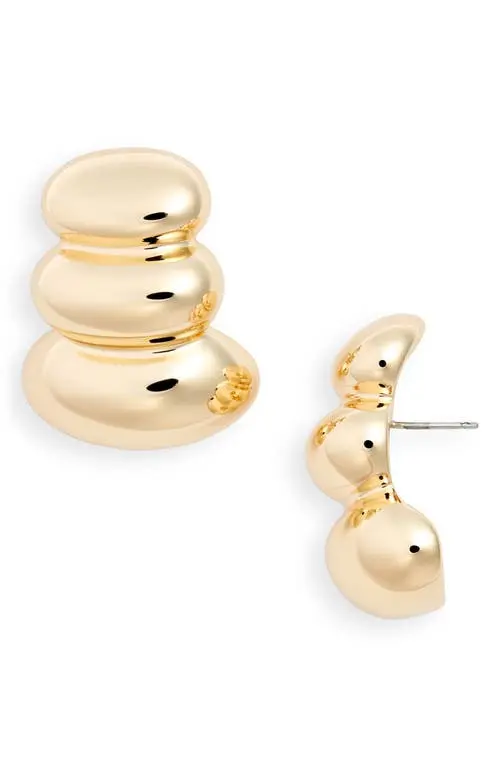 Jenny Bird Non-stop Drop Earrings - High Polish Gold