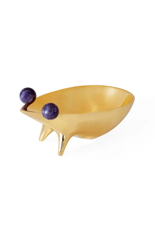 Jonathan Adler Brass Frog Decorative Bowl