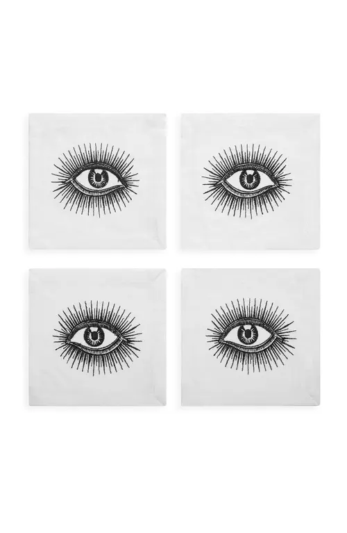 Jonathan Adler Eyes Cocktail Napkins