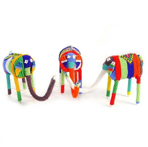 MBARE Beaded Elephant