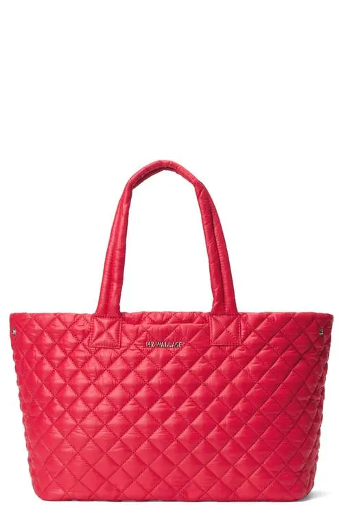 Mz Wallace Medium Metro City Tote - Red Apple