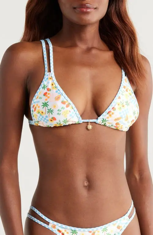 KULANI KINIS Strappy Triangle Bikini Top - Suncatcher