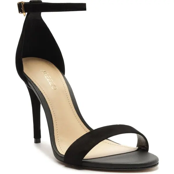 AREZZO Isabelli Ankle Strap Sandal - Black