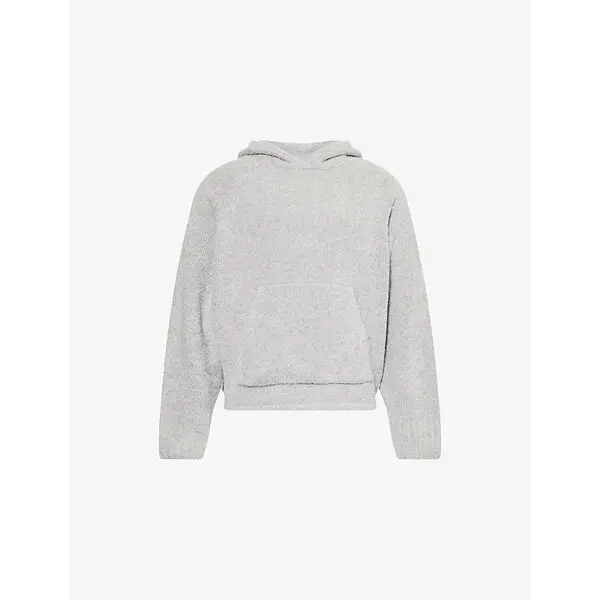 THE COUTURE CLUB Bouclé Knitted Hoodie