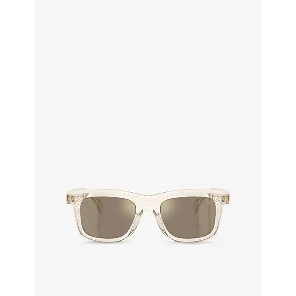 Moncler Square-frame Acetate Sunglasses - White