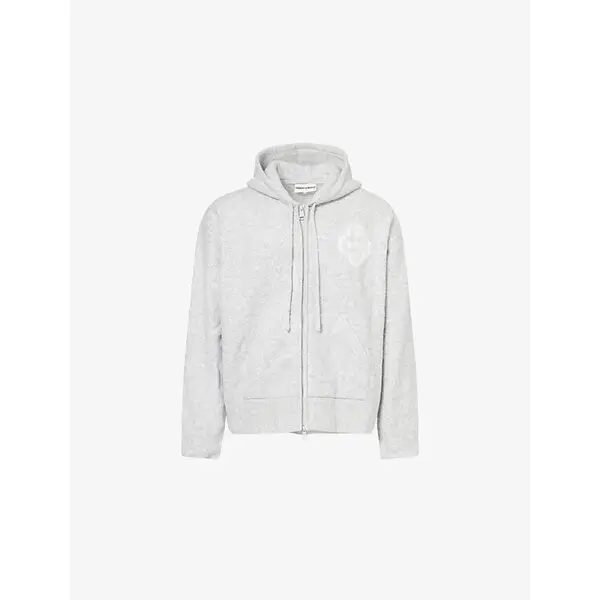 THE COUTURE CLUB Knitted Hoodie With Monogram