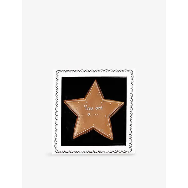 BISCUITEERS You're A Star Small Letterbox Chocolate Iced Biscuit 20g