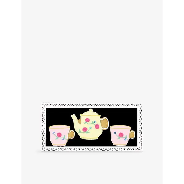 BISCUITEERS Time For Tea Letterbox Lemon Iced Biscuits 45g