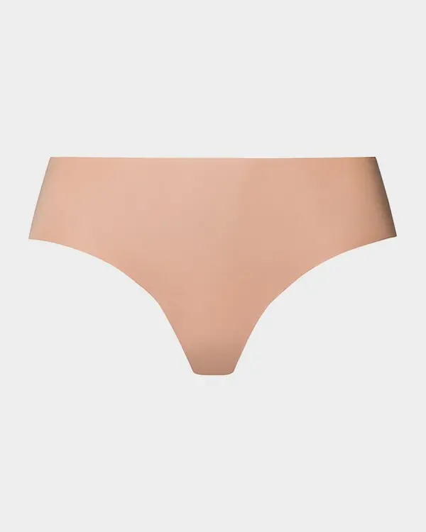 Hanro Invisible Cotton High-cut Briefs - Beige