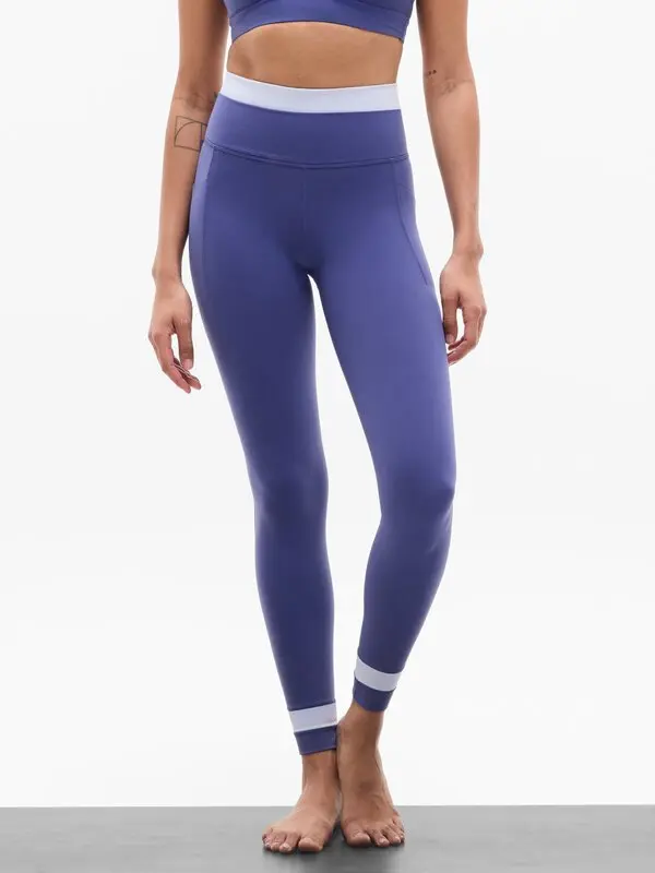 Athleta Salutation Stash High Rise Double Up Lift Legging - Lazuli/gossamer
