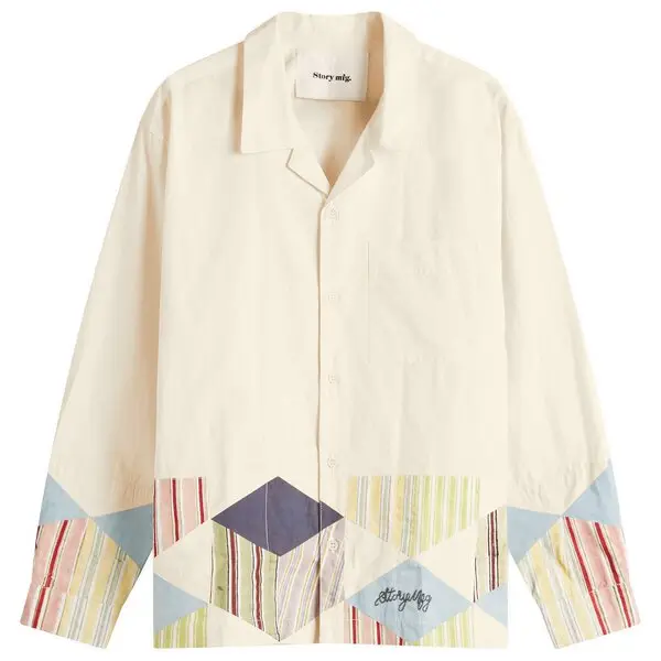 STORY MFG. Tesselate Patchwork Greetings Shirt - Tessellate Patchwork