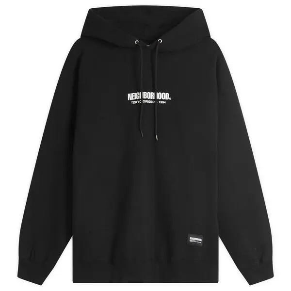 NEIGHBORHOOD Solid Hoodie - Black