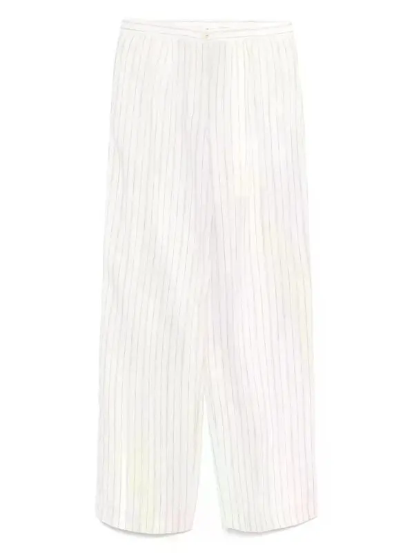 SAMSOE SAMSOE Satove Trousers - White