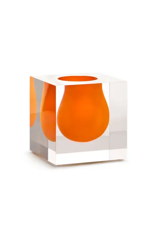 Jonathan Adler Bel Air Mini Scoop Vase - Orange