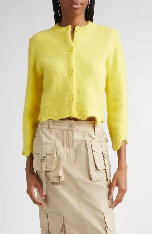 Acne Studios Kiruna Boiled Knit Cardigan