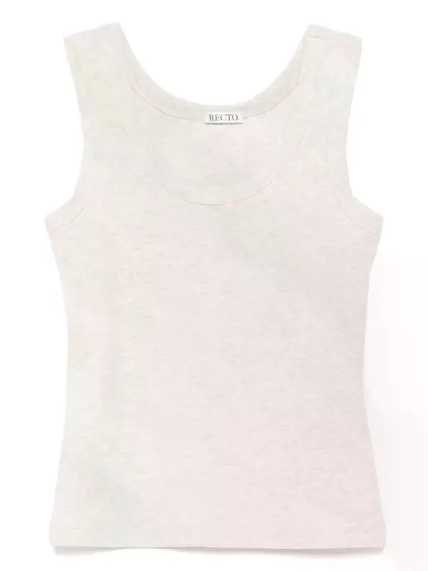 RECTO Jersey Scoop-neck Tank Top