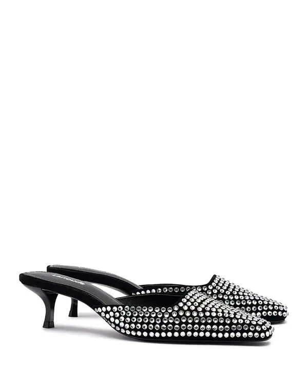 Larroude Amal Embellished Mules