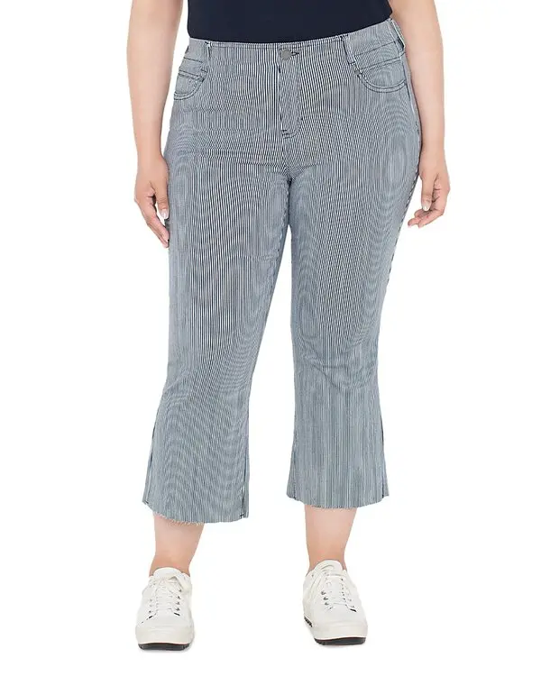 LIVERPOOL Gia Glider Crop Flare Jeans