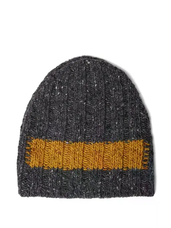 Plan C Ribbed-knit Beanie