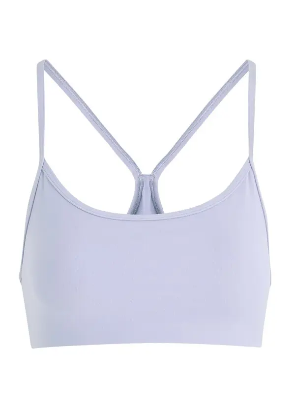 Vuori All The Feels Stretch-nylon Soft-cup Bra - Light Purple