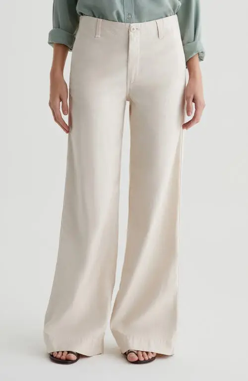 Ag Laurent Twill Wide Leg Pants