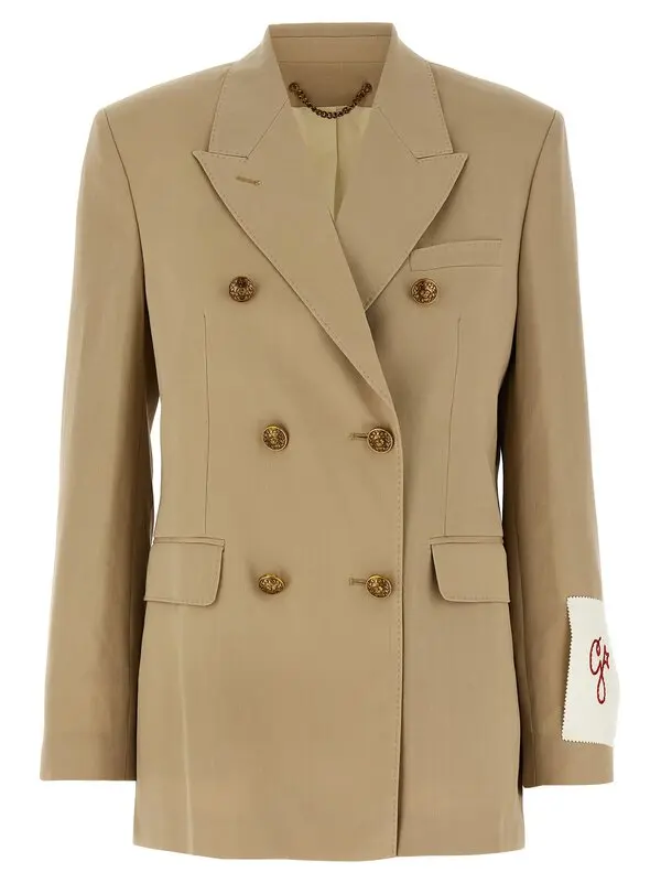 Golden Goose Heraldic Button Blazer