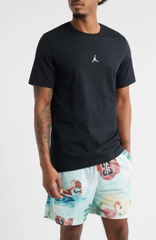 JORDAN Flight Essentials Summertime Vibes Graphic T-shirt - Black/ White
