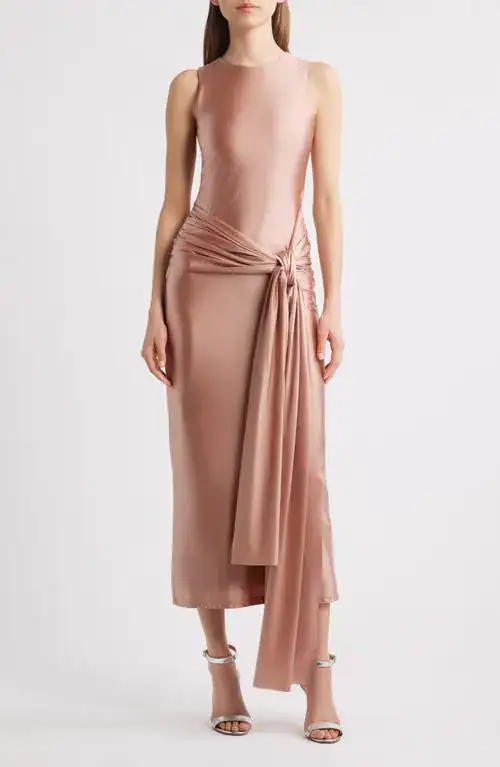 halter neck dress forever 21 Halter Maxi Column Dress main image 1