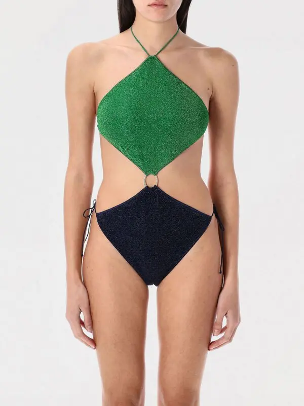 Oseree One-Piece Swimsuit In Emerald 26% Off Editorialist