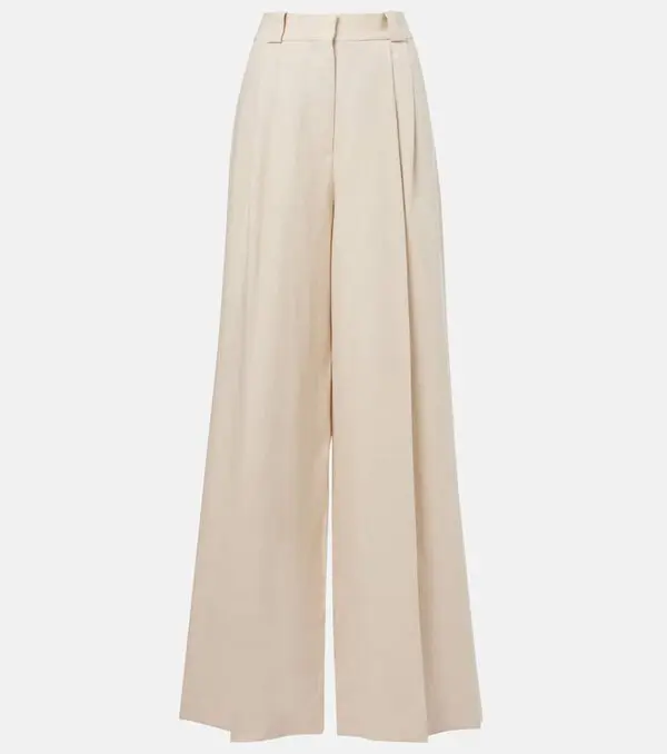 BLAZÉ MILANO Husi High-rise Wide-leg Pants