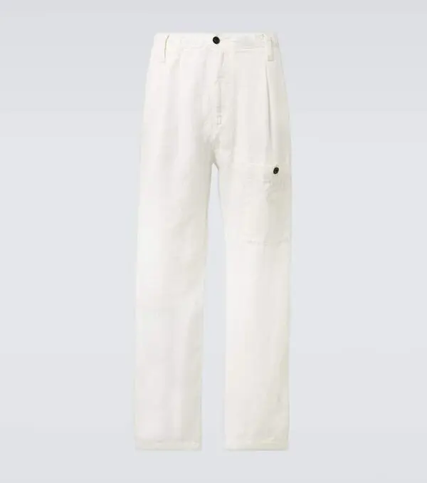 C.P. COMPANY Linen Cargo Pants