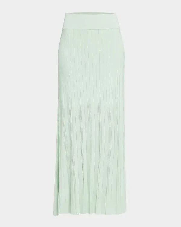 Maria Mcmanus Pleated Midi Skirt