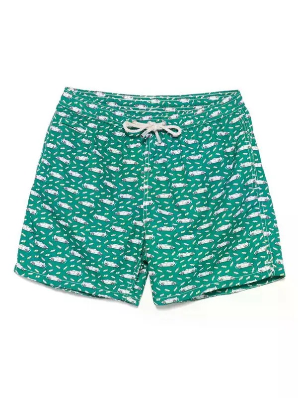 MC2 SAINT BARTH Lighting Swim Shorts - Green