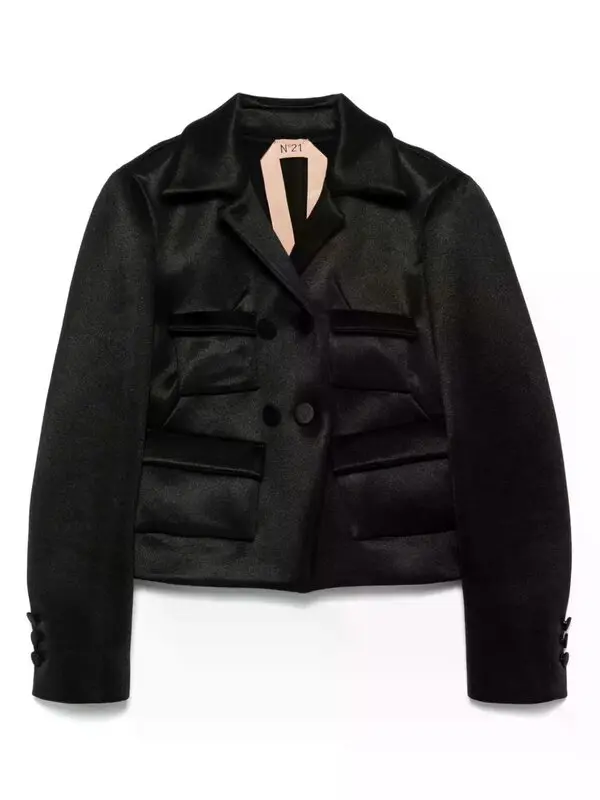 N°21 Cropped Double-breasted Blazer