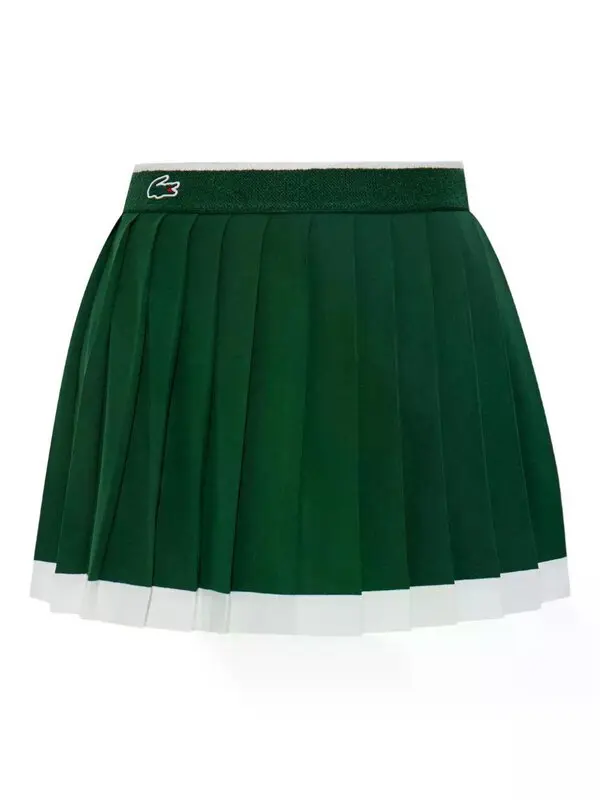 Lacoste Logo-patch Pleated Skirt