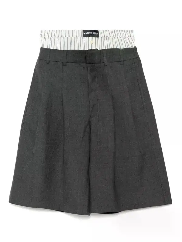 MARINE SERRE Tailored Shorts