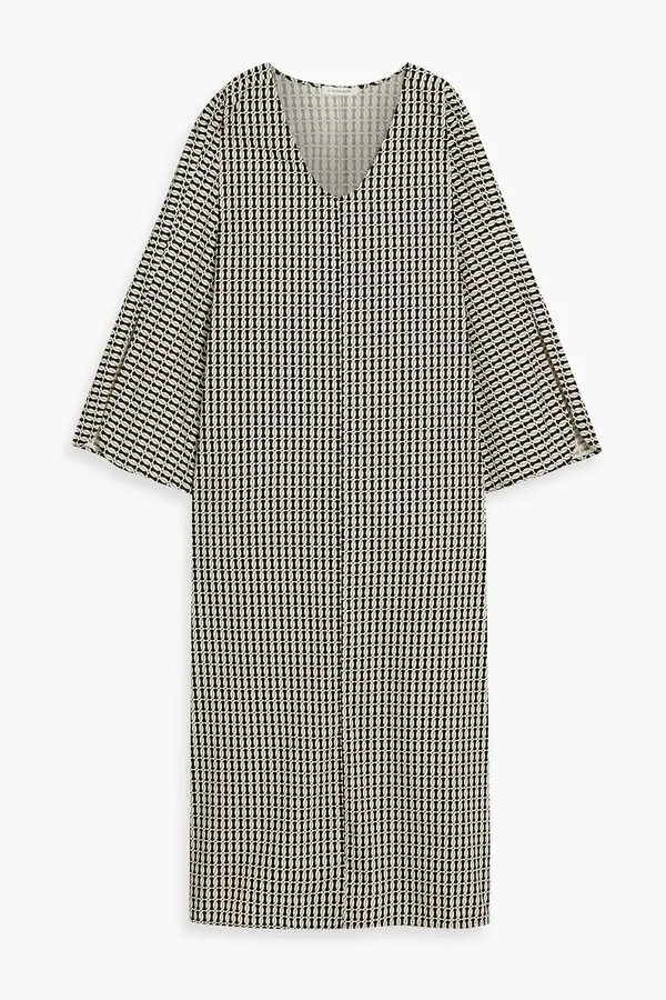 BY MALENE BIRGER Calynn Printed Cotton-poplin Midi Dress