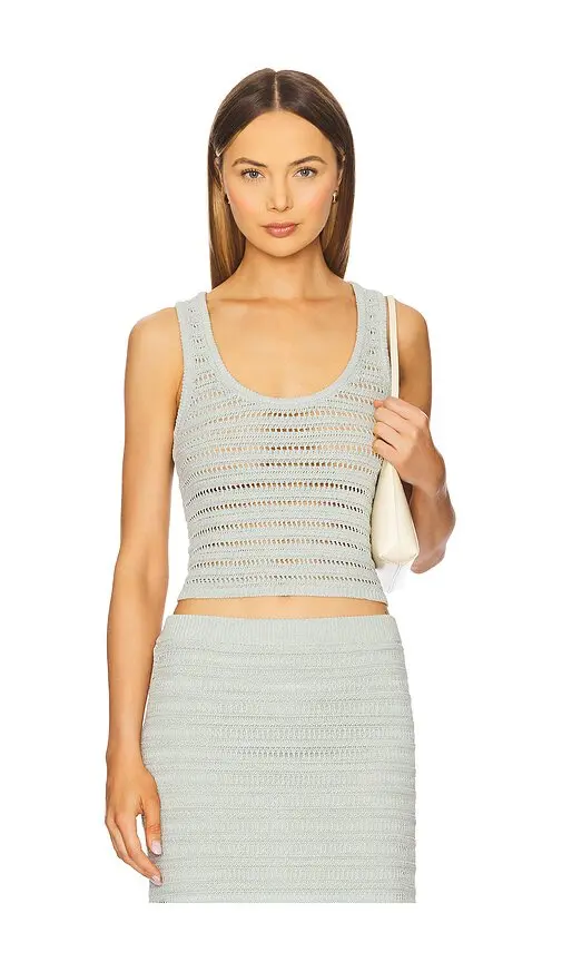 A.L.C. Kira Crochet Top