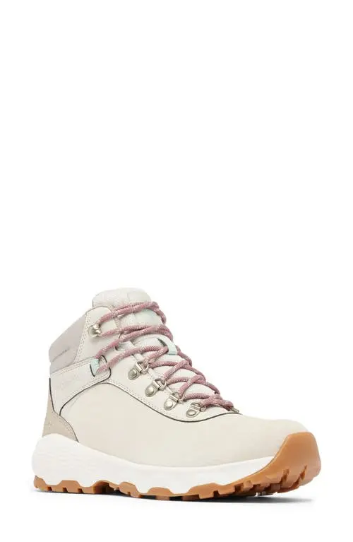 Columbia Newton Wander™ Waterproof Hiking Boot - Cloud Grey/ Cool Green